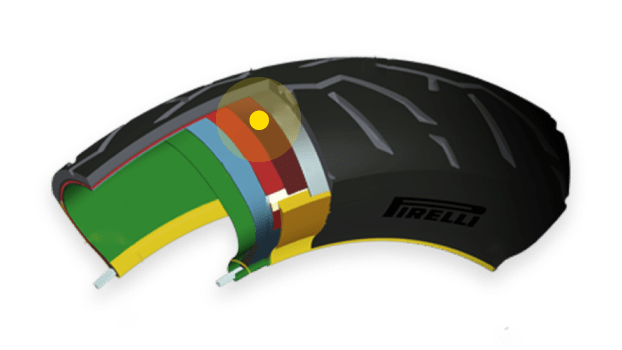 How a motorcycle tyre is made: construction and parts | Pirelli